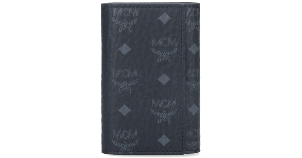 MCM Himmel Key Case in Blue for Men | Lyst UK