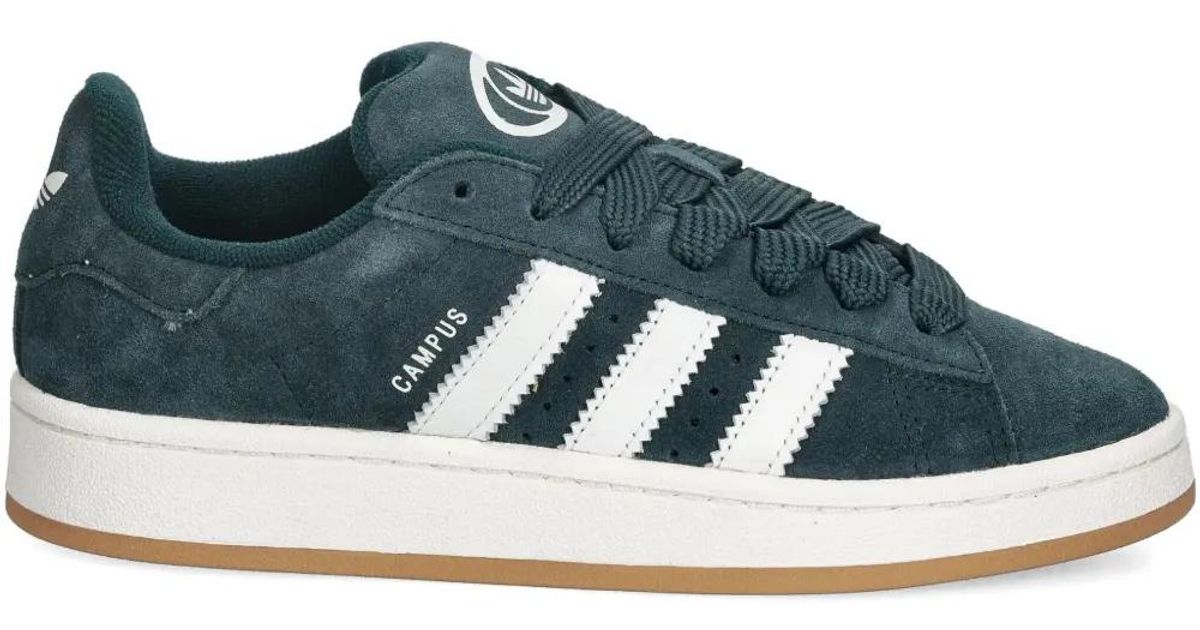 adidas Campus 00S Three-Stripe Sneakers in Blue | Lyst