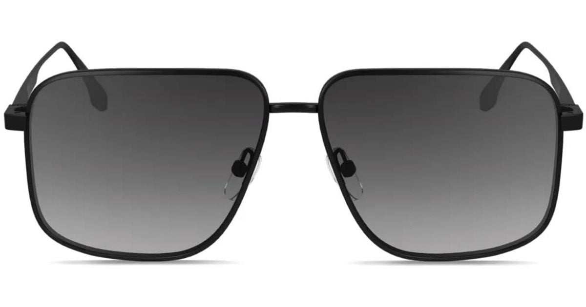 Victoria Beckham Square-Frame Sunglasses in Black | Lyst UK