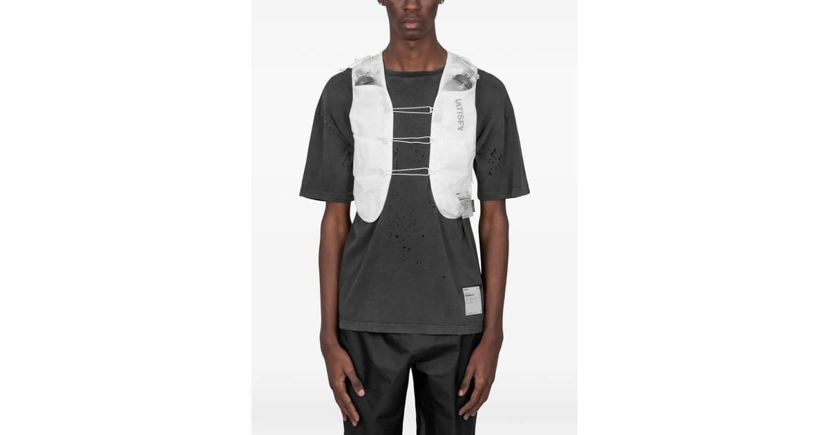 Gilet Justice Satisfy pour homme en coloris Noir | Lyst