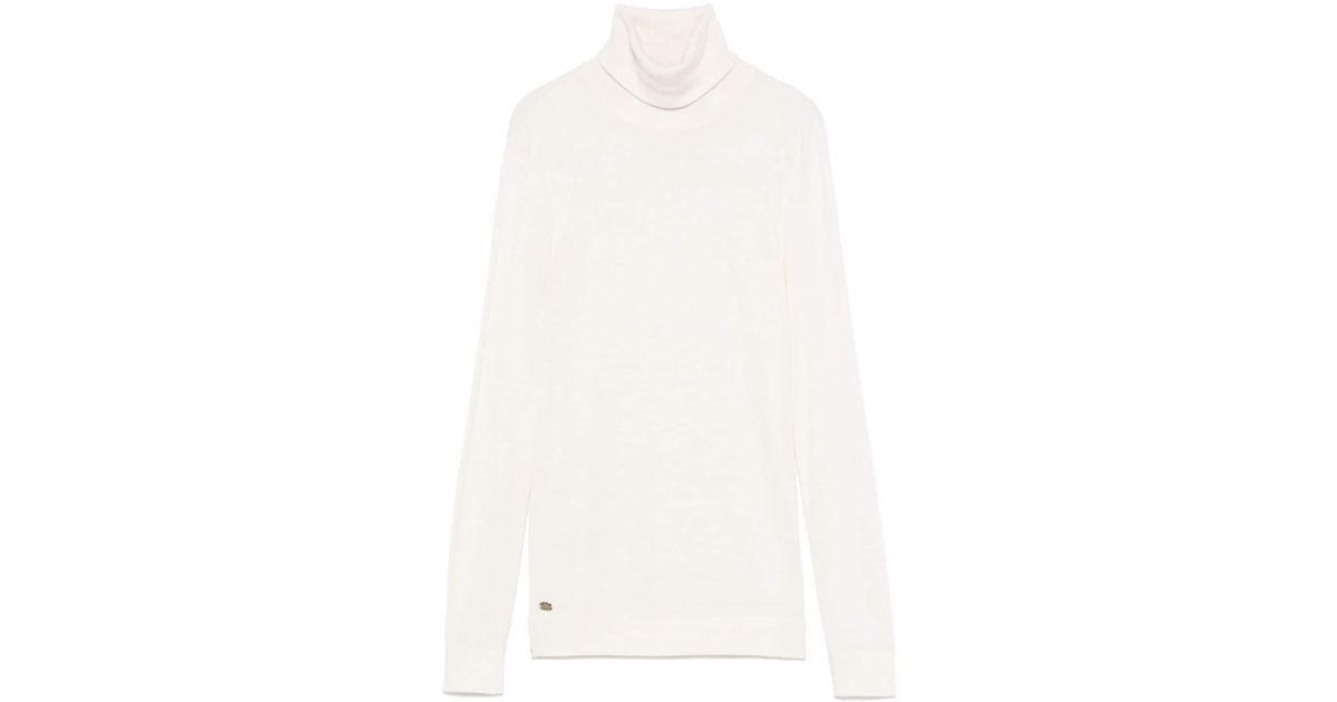 Ralph Lauren Zoe Sweater in White | Lyst