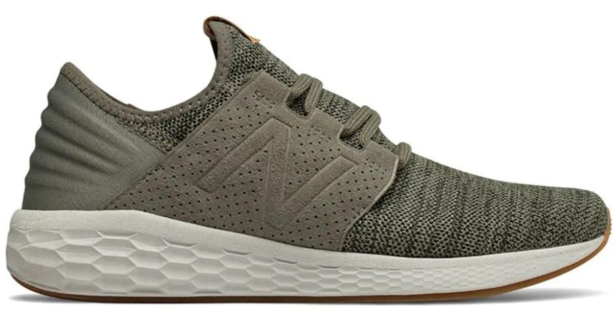 New Balance Fresh Foam Cruz V2 "Military" Sneakers in Green for Men | Lyst