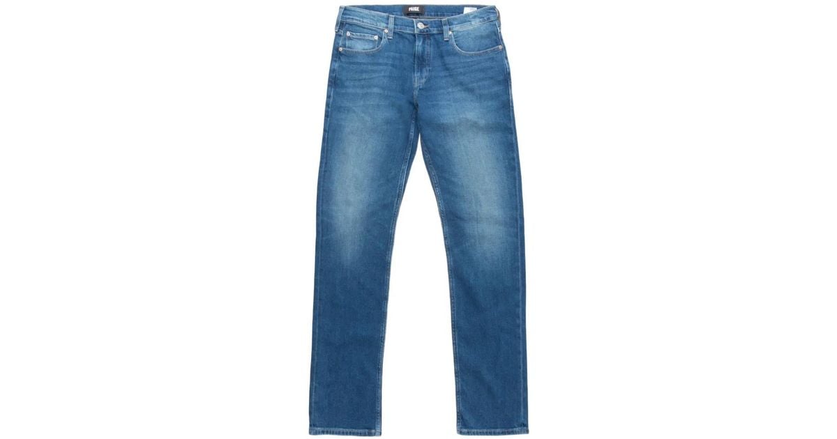 PAIGE Normadie Jeans in Blue for Men | Lyst