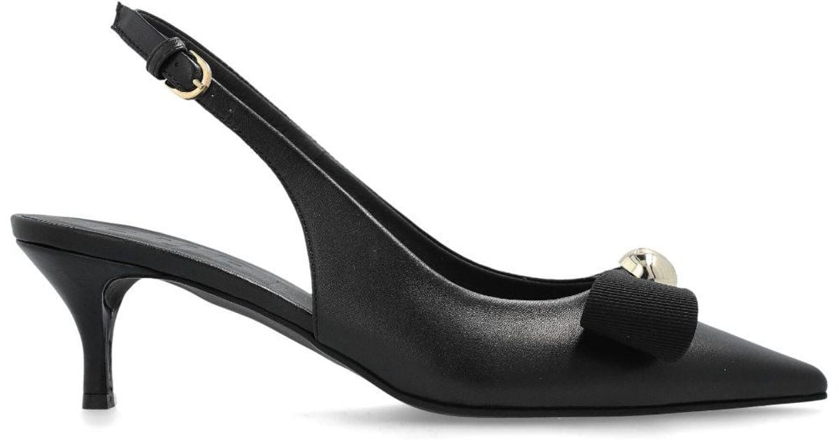 Furla 70Mm Sfera Pumps in Black | Lyst