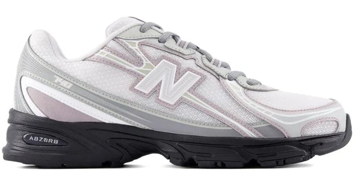 New Balance 740 Logo-Detail Sneakers in White | Lyst UK