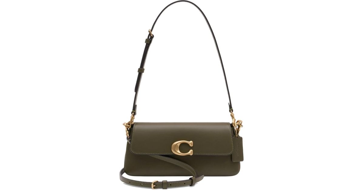 COACH Jet Detachable-Strap Shoulder Bag in Gray | Lyst