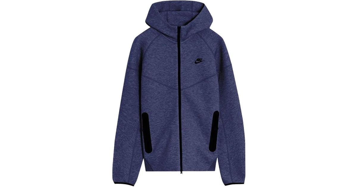Nike Sportswear Tech Fleece Windrunner "Obsidian Heather" Hoodie in ...
