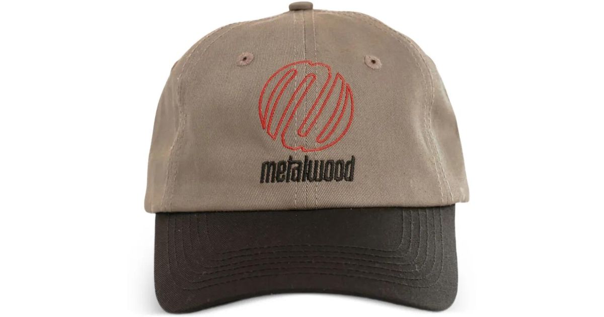 METALWOOD STUDIO Team Logo Dad Cap in Brown for Men | Lyst UK