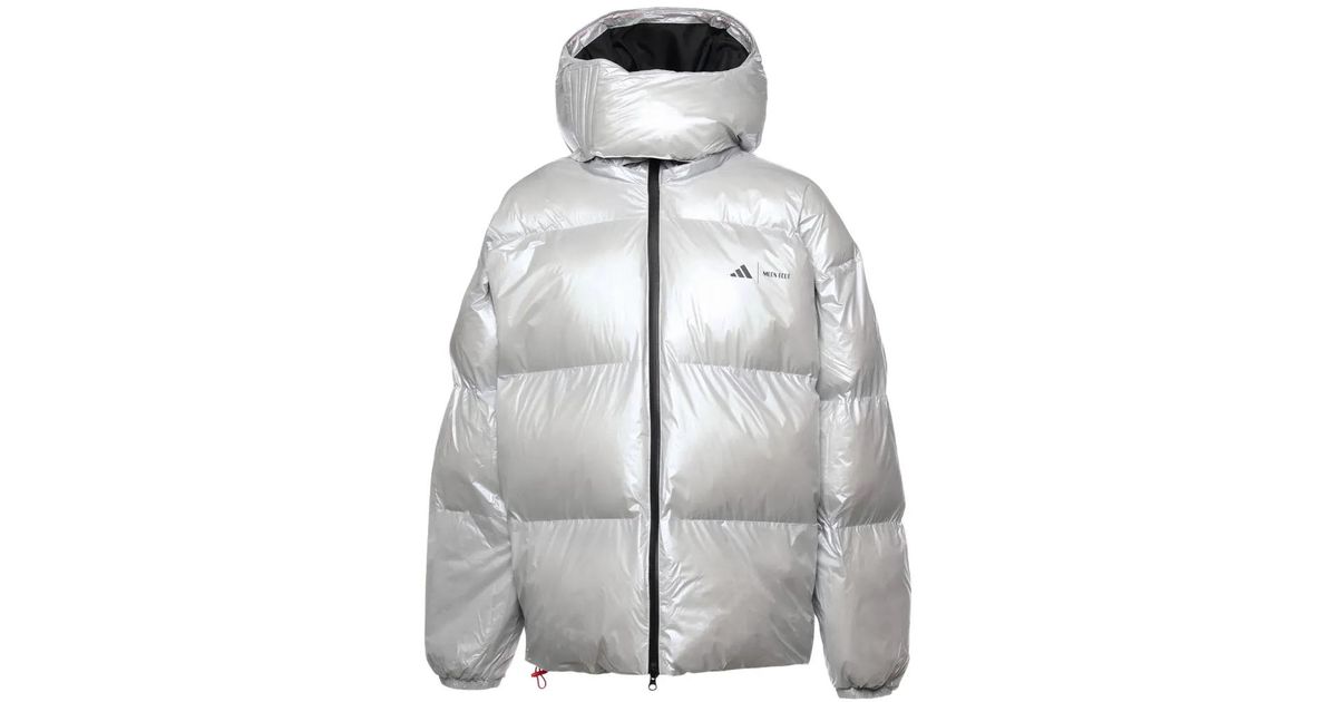 adidas X Moon Boot Hooded Zip Jacket in Grey for Men | Lyst UK