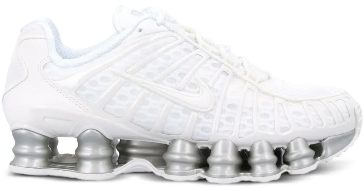 Nike Shox Tl Sneakers in White | Lyst