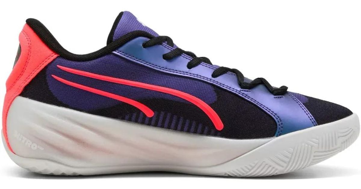 PUMA All-Pro Nitro Low-Tops Sneakers in Blue for Men | Lyst UK
