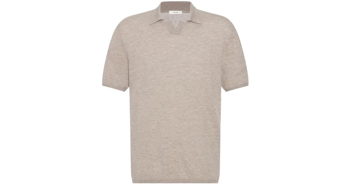 The Row Isao Top In Cashmere in White for Men | Lyst