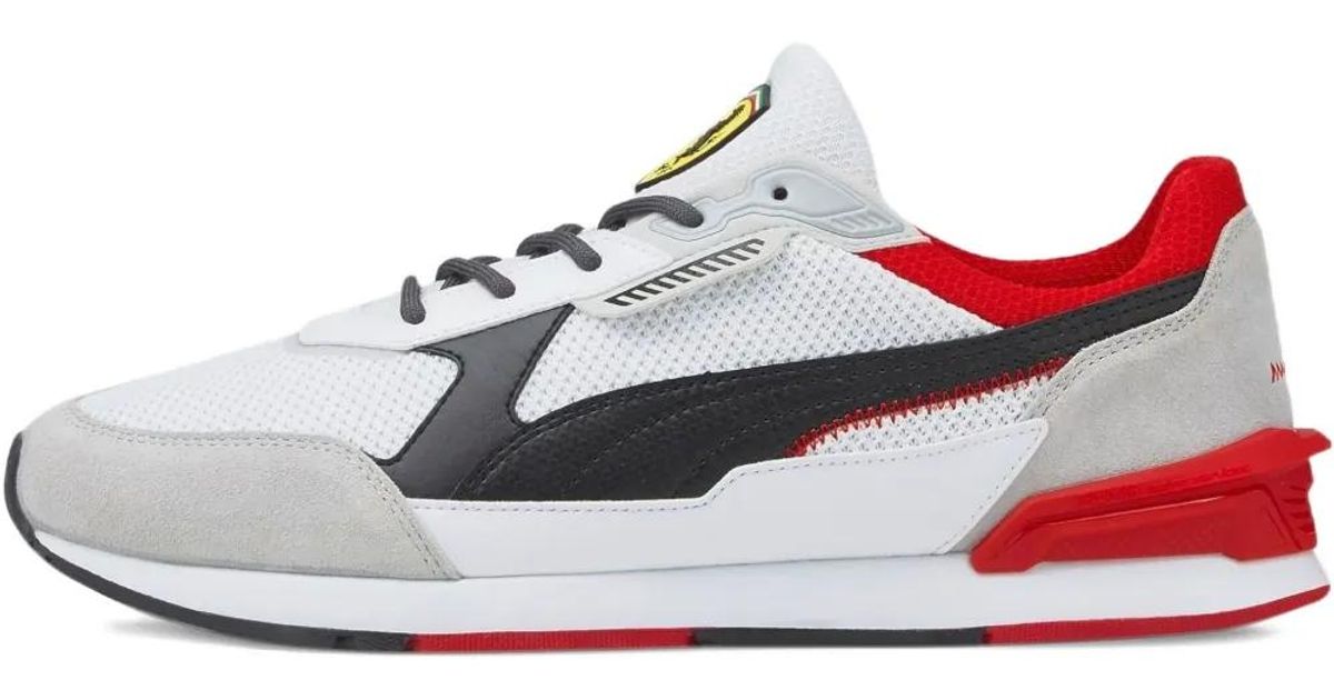 PUMA X Ferrari Racer Sneakers in White for Men | Lyst