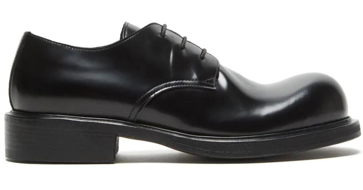 Acne Studios Leather Derby Shoes in Black for Men | Lyst