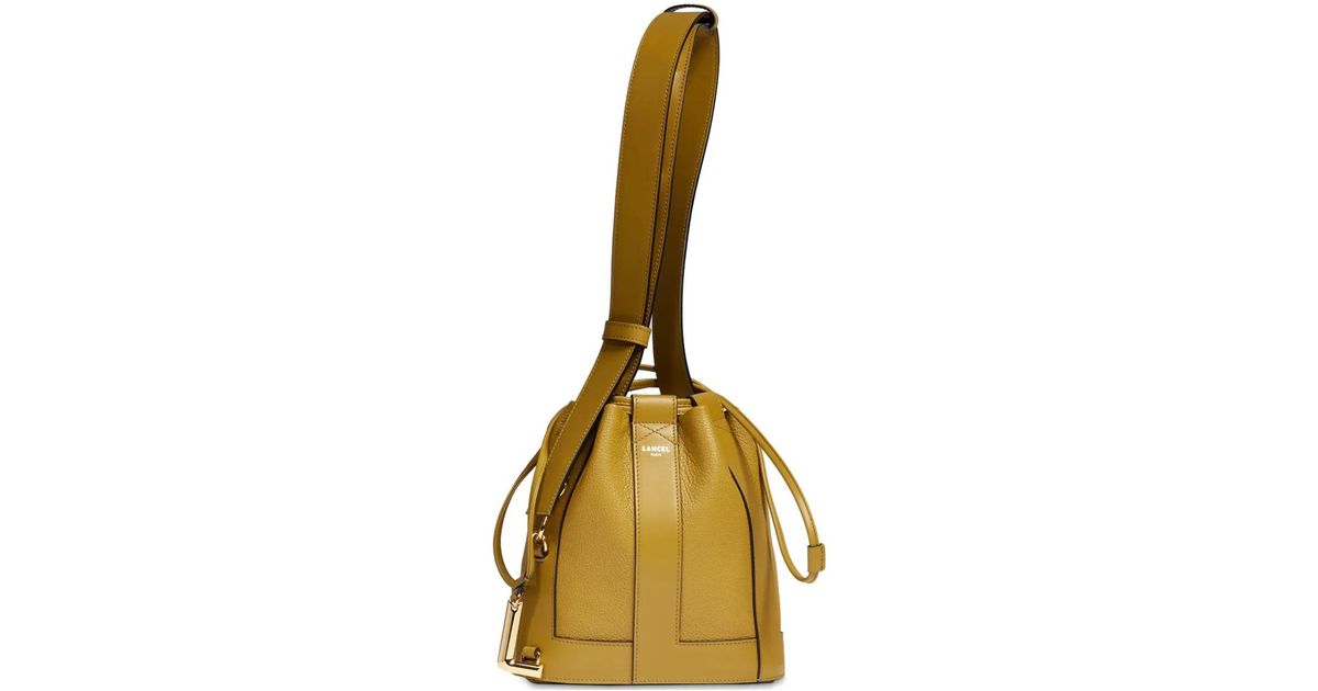 Lancel Small Elles Bucket Bag in Metallic | Lyst
