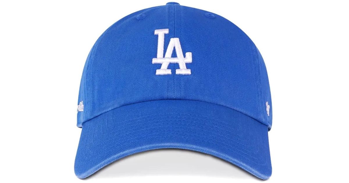 Sporty & Rich La-Logo Baseball Cap in Blue for Men | Lyst UK