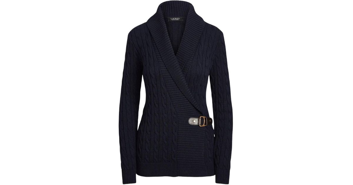 Ralph Lauren "Donato" Long Sleeve Sweater in Blue | Lyst UK