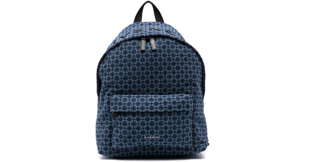 Givenchy Denim Backpack in Blue for Men | Lyst