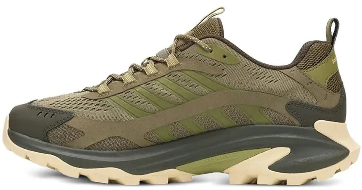 Merrell Moab Speed 2 Trail Sneakers in Green for Men | Lyst