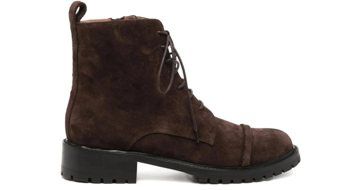 Malone Souliers Miller Boots in Brown | Lyst UK