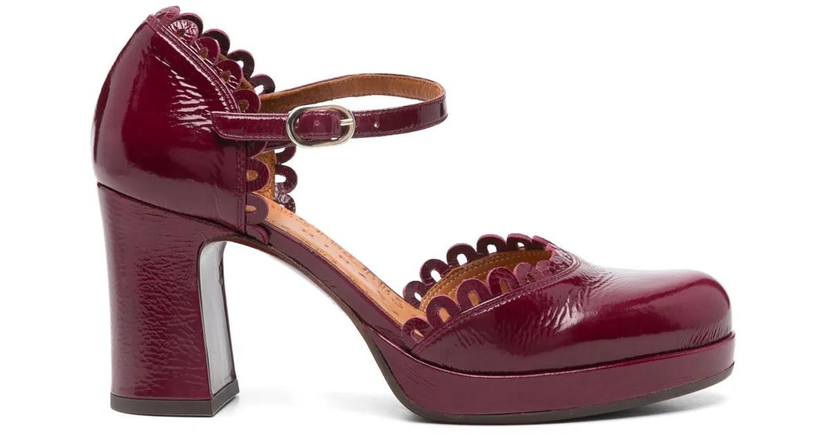 Chie Mihara 70Mm Debri Pumps in Purple | Lyst