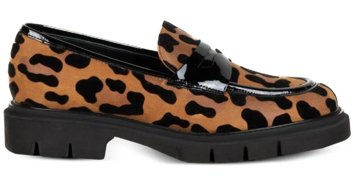 Luca Grossi Leather Loafers in Black | Lyst UK