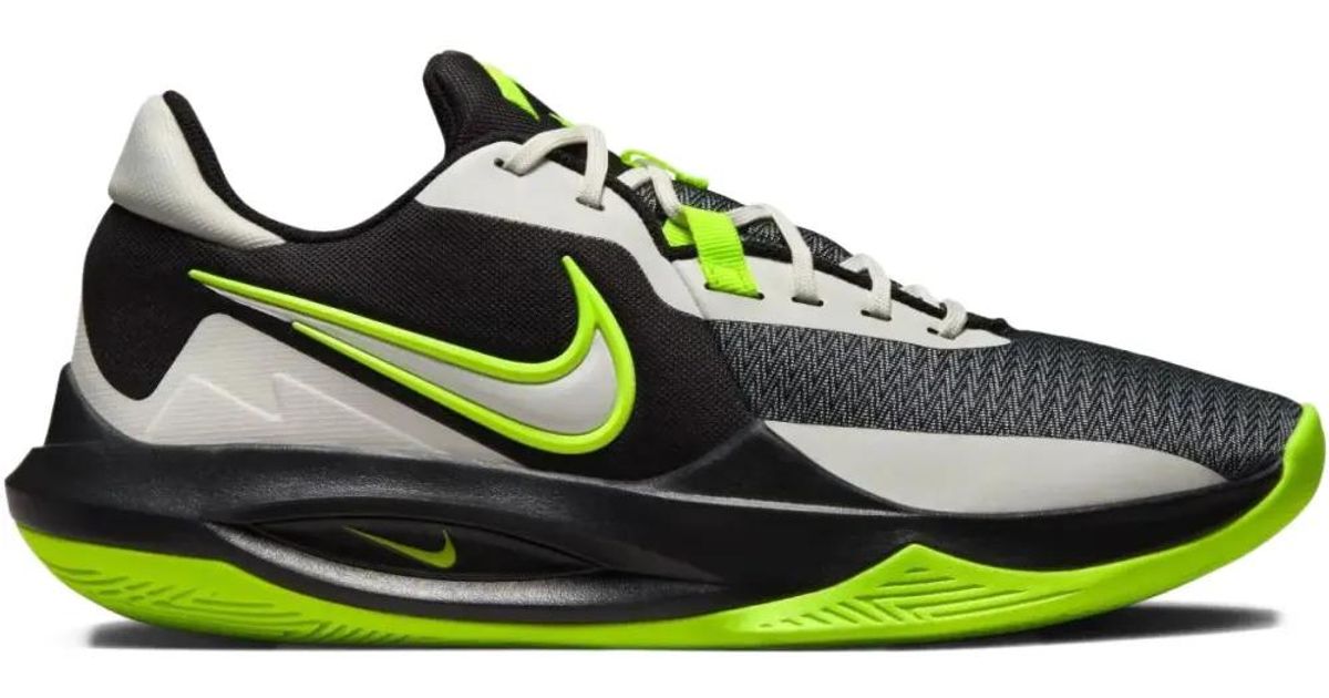 Nike Precision 6 /Sail/Volt" Sneakers in Green for Men | Lyst UK