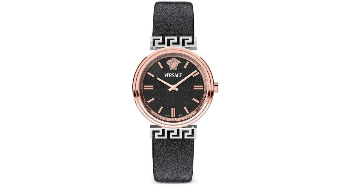 Versace Greca-Detailing 36Mm in White | Lyst