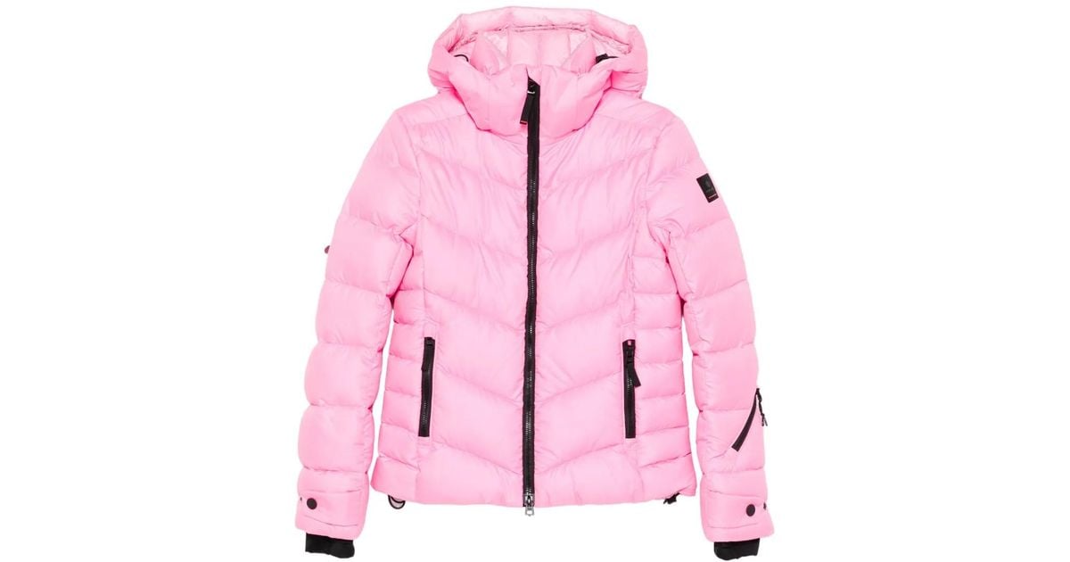 Bogner Fire + Ice Puffer Ski Jacket in Pink | Lyst