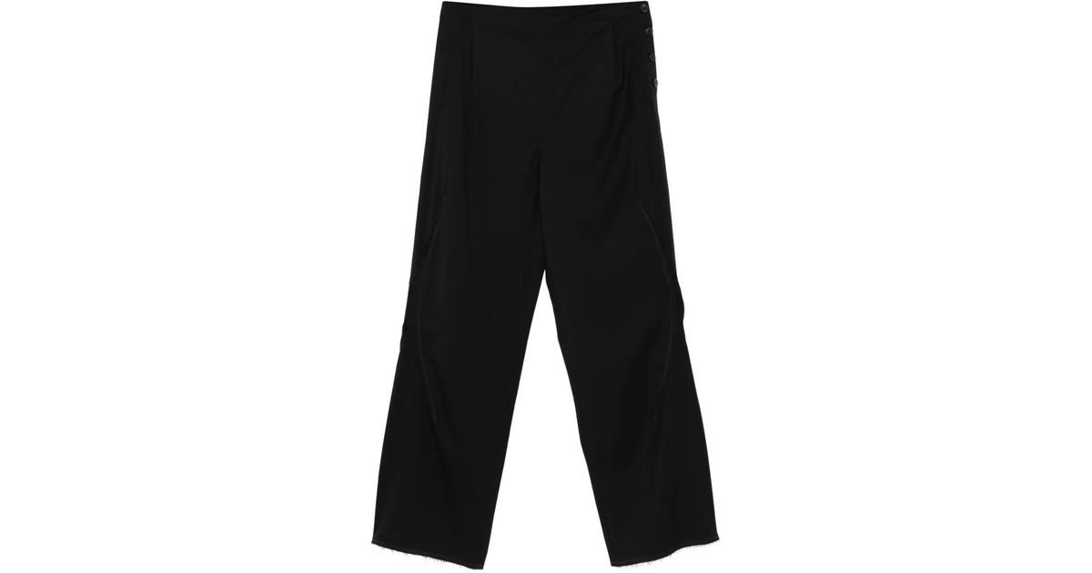 Kiko Kostadinov K-Dart Button-Side Trousers in Black for Men | Lyst