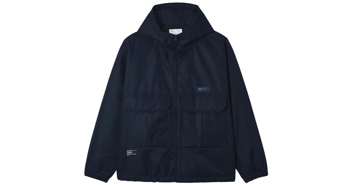 Chocoolate Hooded Front-Pockets Jacket in Blue for Men | Lyst UK