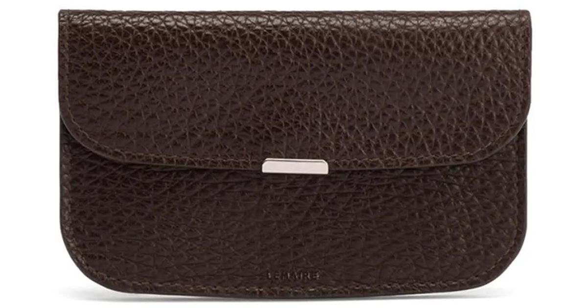 Lemaire Soft Tab Cardholder in Brown | Lyst