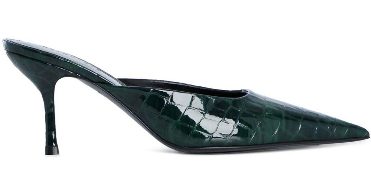 retroféte 75Mm Francesca Mules in Green | Lyst