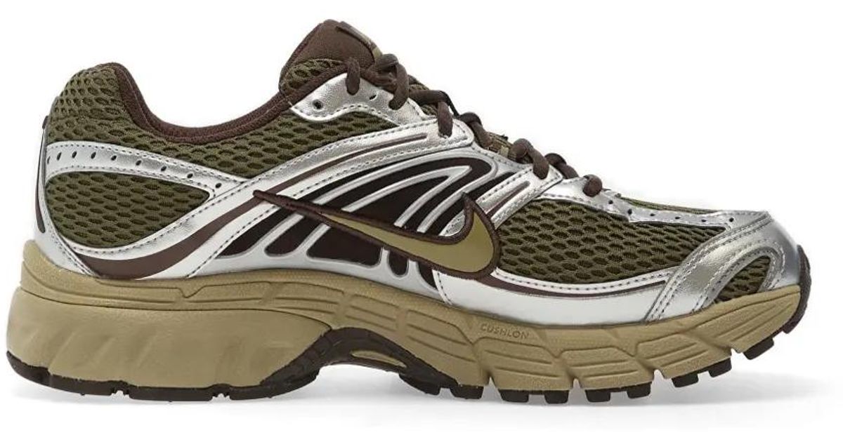 Nike Metallic Moto Sneakers in Green | Lyst UK