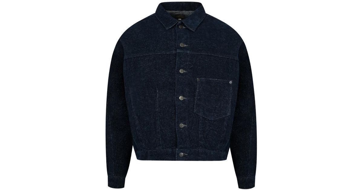 Needles Darts Bottom Denim Jacket in Blue for Men | Lyst UK