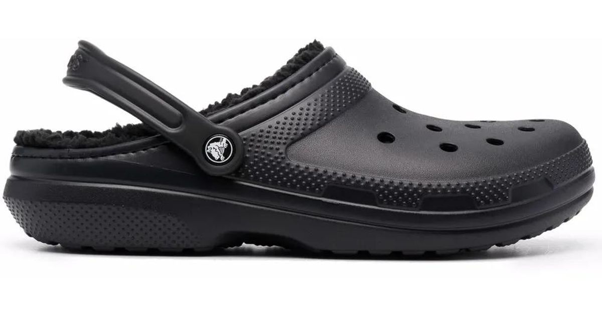 Crocs™ Perforated-Detail Sandals in Black for Men | Lyst