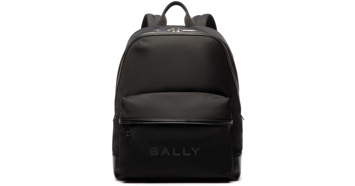 Bally Bar Backpack in Black for Men | Lyst