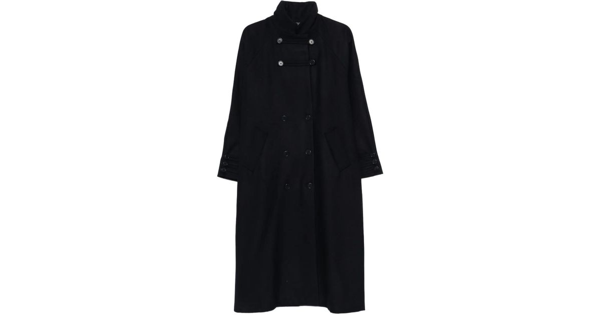 Paloma Wool Debo Button-Up Coat in Black | Lyst