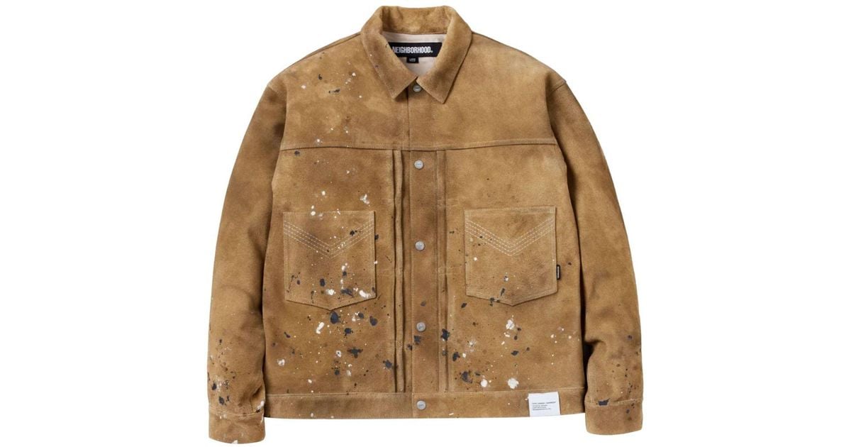 Neighborhood Drip Jacket in Brown for Men | Lyst