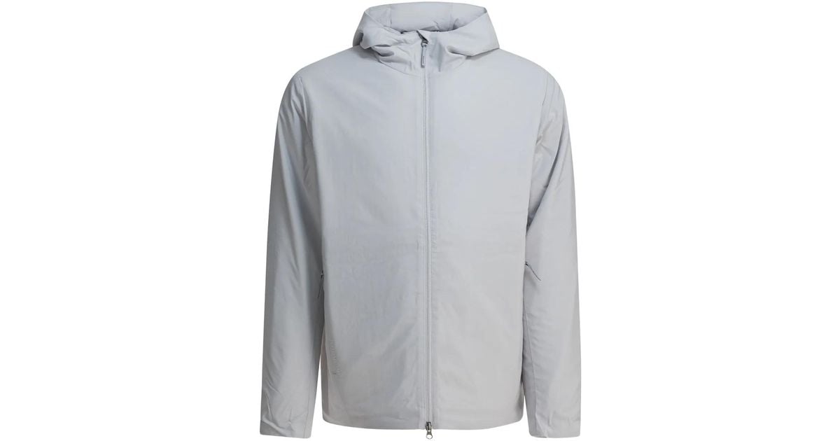 Houdini Sportswear Puff Up Hooded Jacket in Grey for Men | Lyst UK