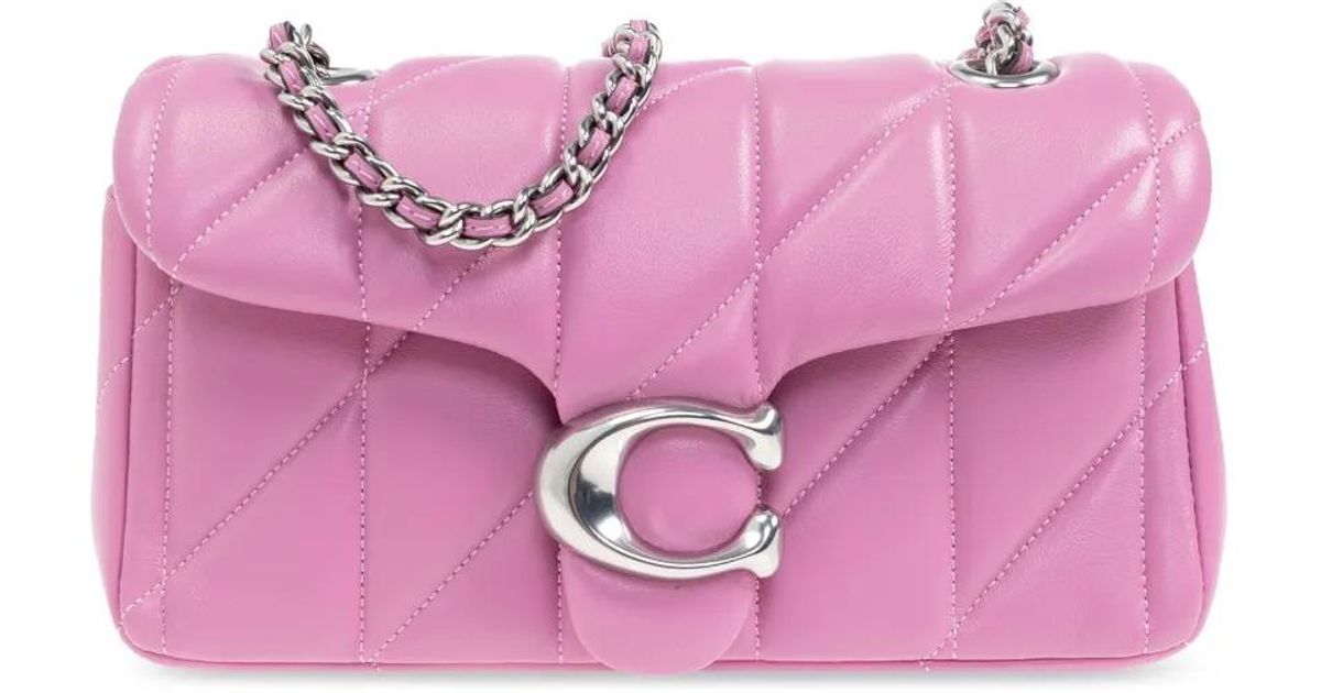 COACH Tabby 20 Shoulder Bag in Pink | Lyst