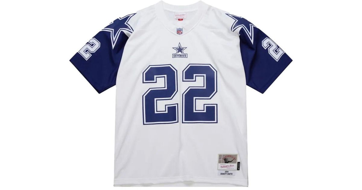 Mitchell & Ness 1994 Irvin Dark Dallas Cowboys Replica Jersey in Blue ...