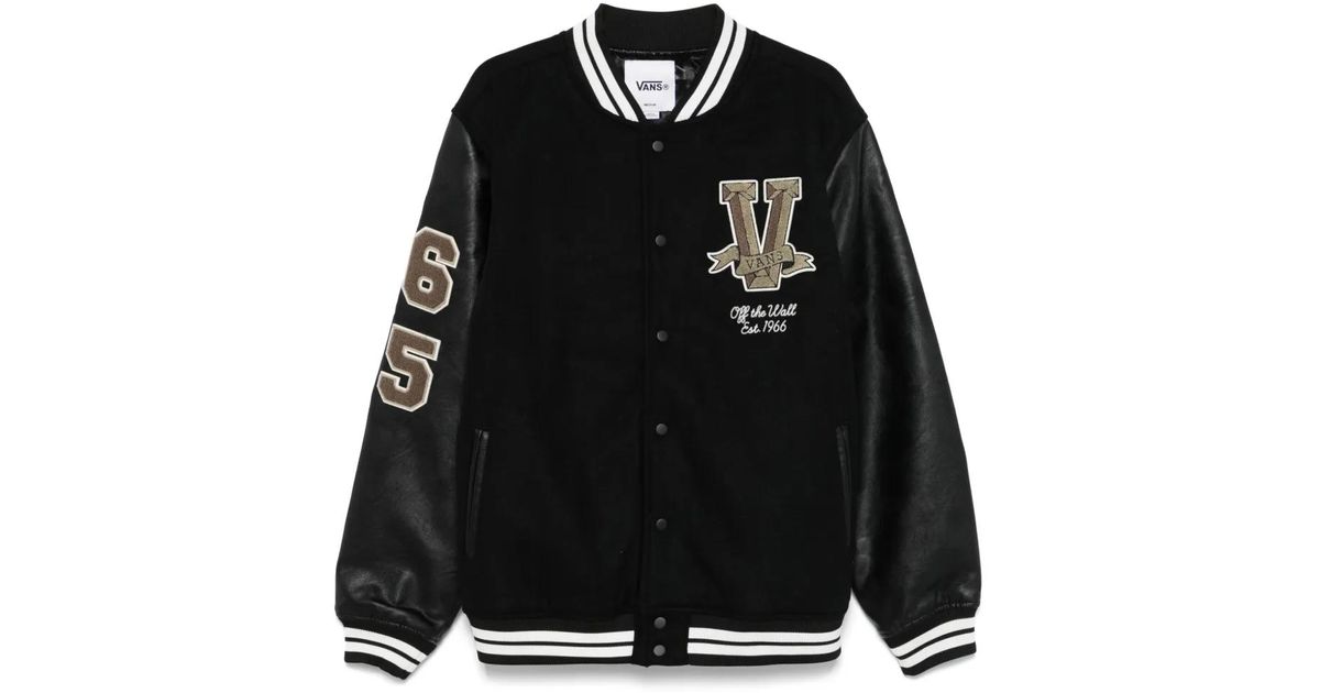 Vans Lx Tour Bomber Jacket in Black for Men | Lyst