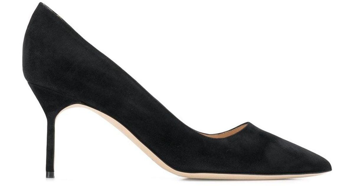 Manolo Blahnik Bb Stiletto Pumps in Black | Lyst