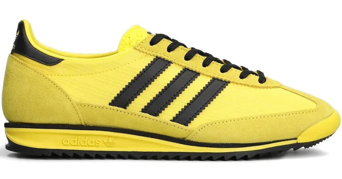 adidas Three Stripes Trainers in Yellow for Men | Lyst UK