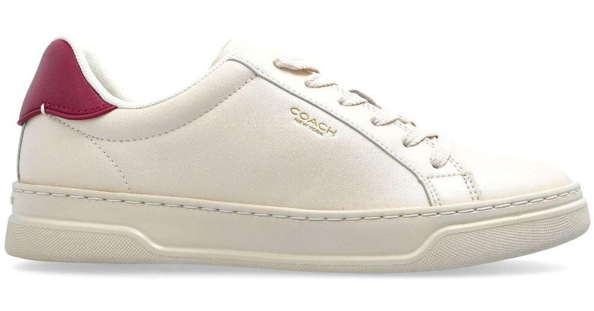 COACH High Line Sneakers in White | Lyst