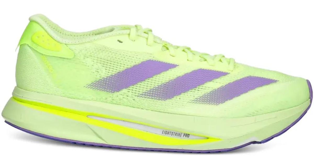 adidas Adizero Sl2 Mesh Running Sneakers in Yellow | Lyst