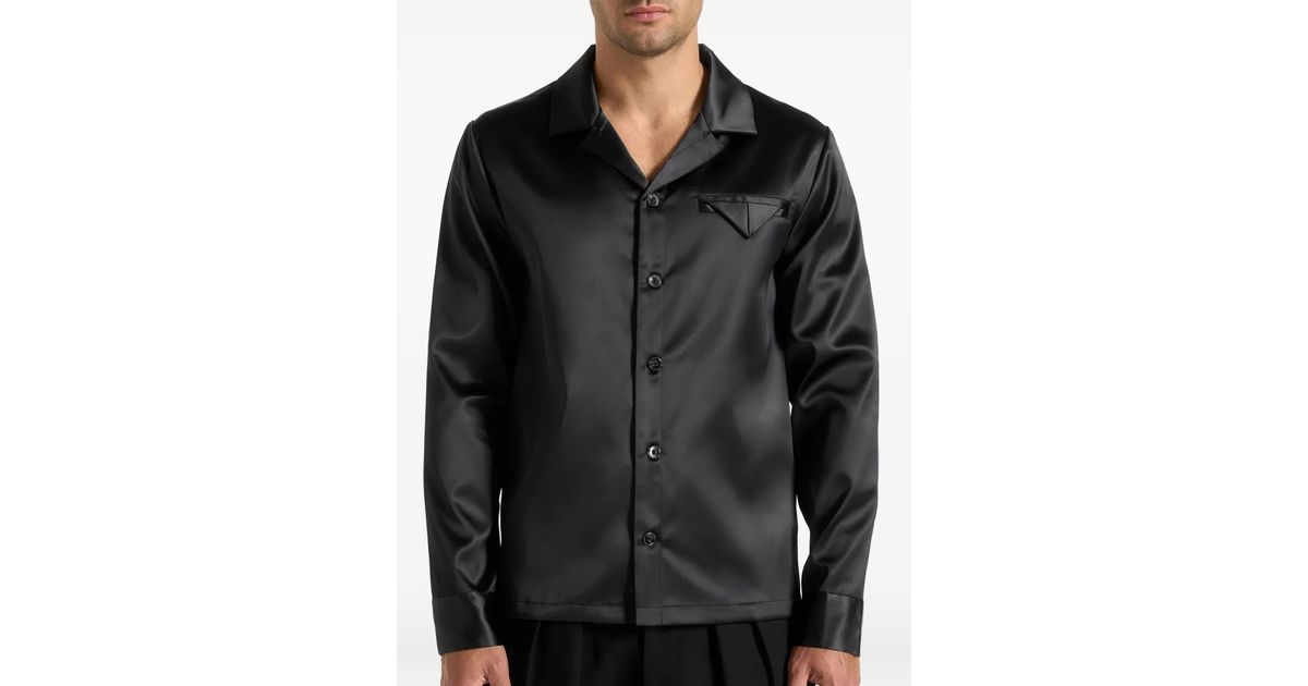 Manière De Voir Constant Shirt in Black for Men | Lyst UK
