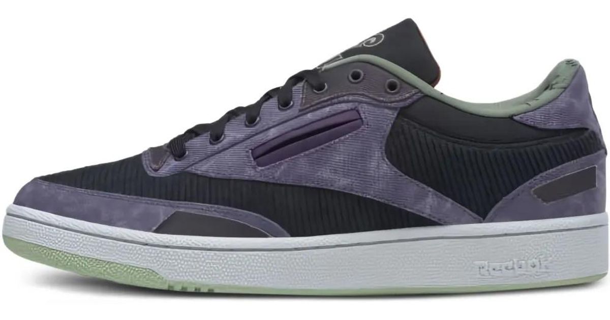 Reebok X Dc Comics Club C 85 "Joker" Sneakers in Blue for Men | Lyst