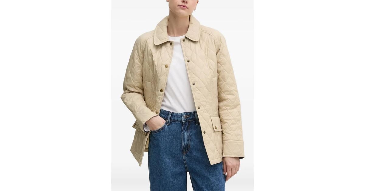 Barbour Summer Beadnell Quilted Jacket in Blue | Lyst